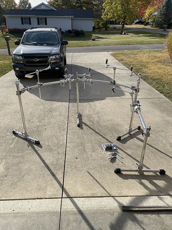 DW 9000 Series Double Rack with Side Rack | Reverb