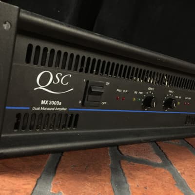 QSC MX3000A PA Power Amplifier | Reverb