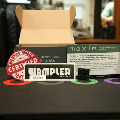Wampler Moxie - Green - w/ Original Box | Reverb