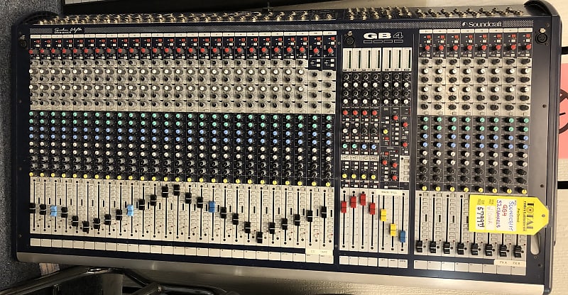 Soundcraft GB4 Professional Live Mixing Console - Pre Owned | Reverb