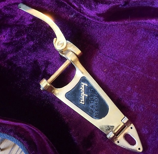 Vintage Bigsby B6 vibrato tailpiece original b-6 gretsch | Reverb