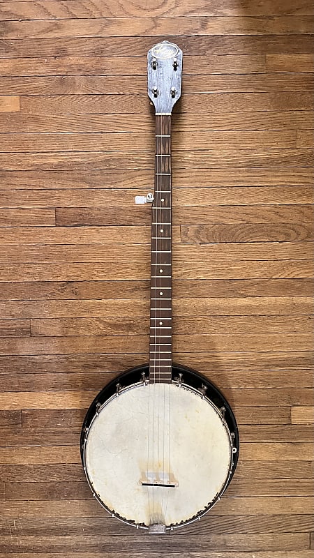 Vintage 50s-60s Kay K54 5-string Resonator Banjo with | Reverb