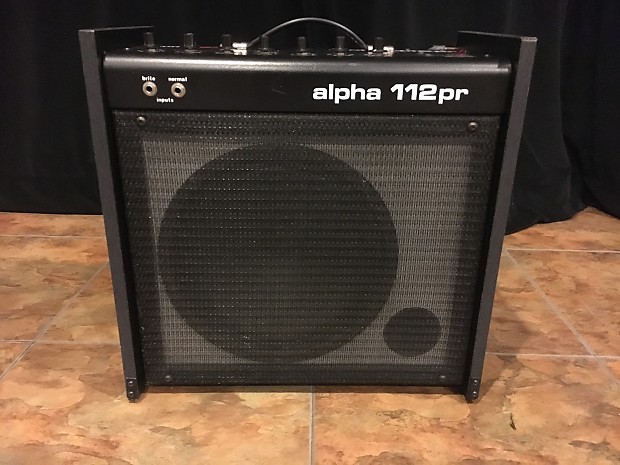 SUNN Alpha 112 PR Electric Guitar Amp Vintage Awesome Tone w/ | Reverb