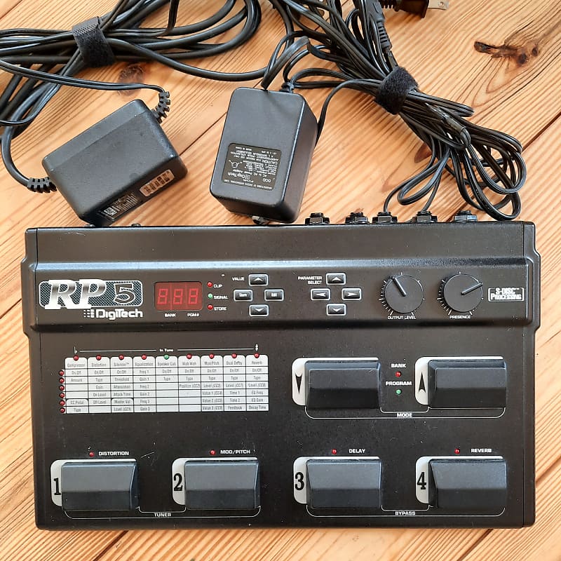 DigiTech RP5 S-DISC Multi-effects Signal Processor and Preamp | Reverb