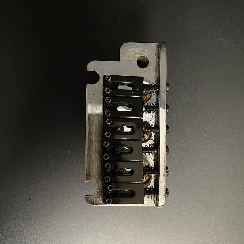 Fender American standard bridge 2 pivots with Graphtech | Reverb