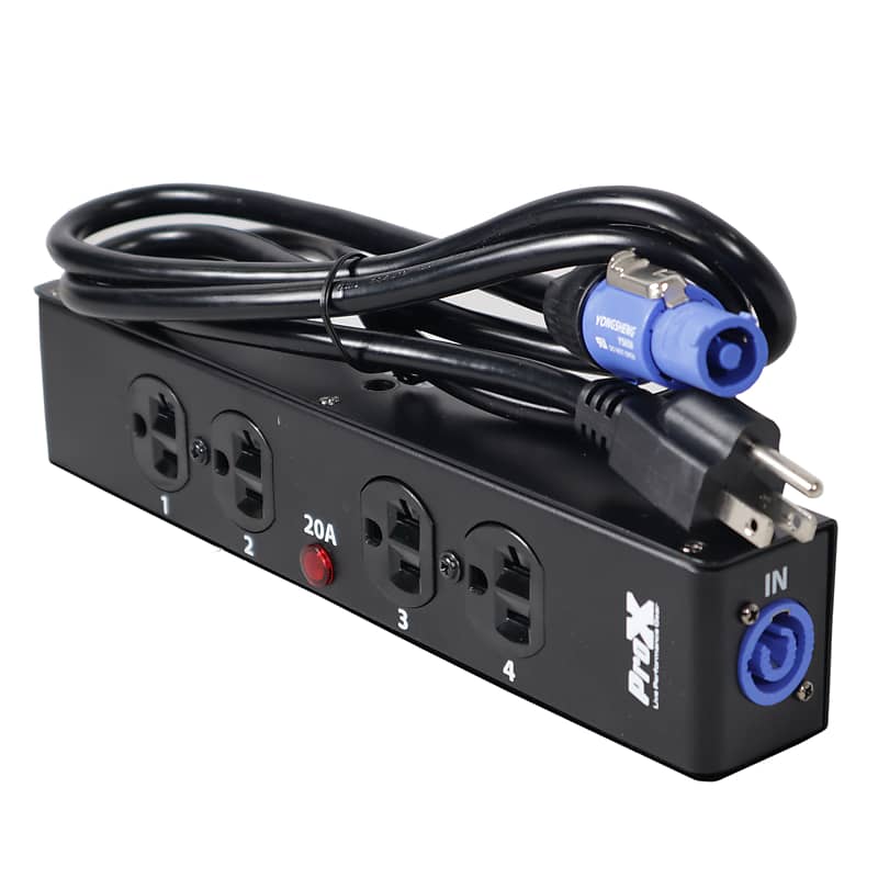Pro X Power Center PowerCON Compatible To 4X Edison Power | Reverb