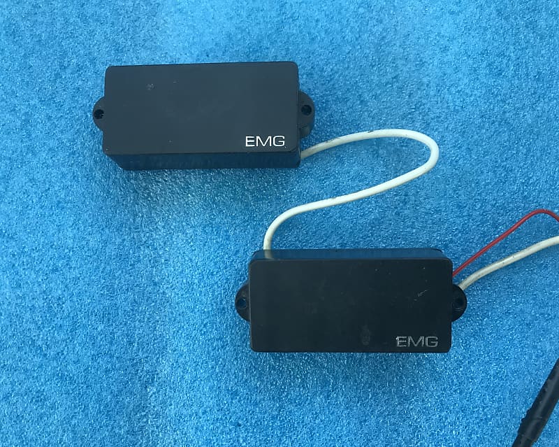 EMG P 6 bass pickup 1988 - Black | Reverb
