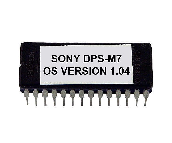 Sony DPS-M7 – Version 1.04 Firmware OS Upgrade Update Rom | Reverb