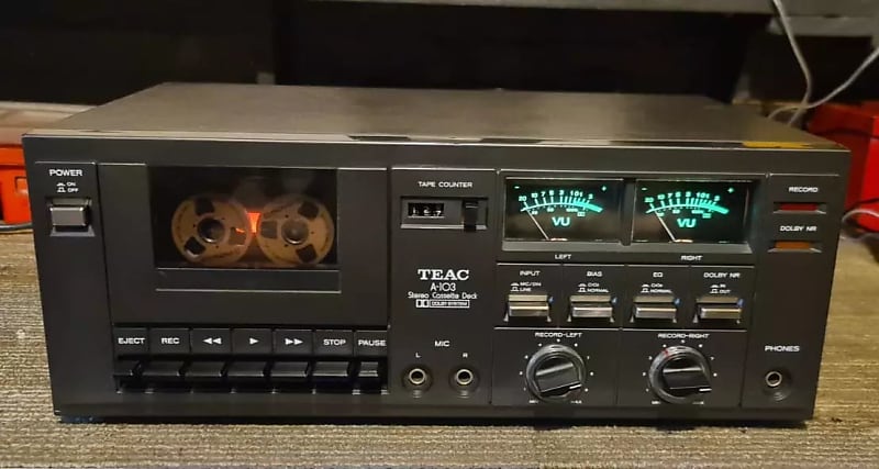 VINTAGE TEAC CASSETTE DECK PLAYER/RECORDER/MADE IN | Reverb UK