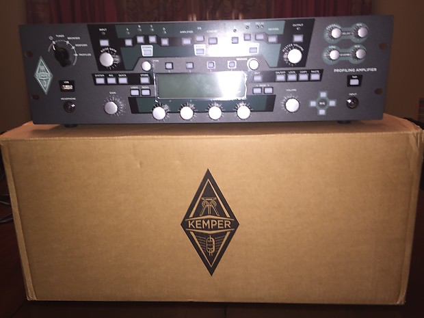 Kemper Non-Powered Profiling Amp Rack Version Black Mint | Reverb