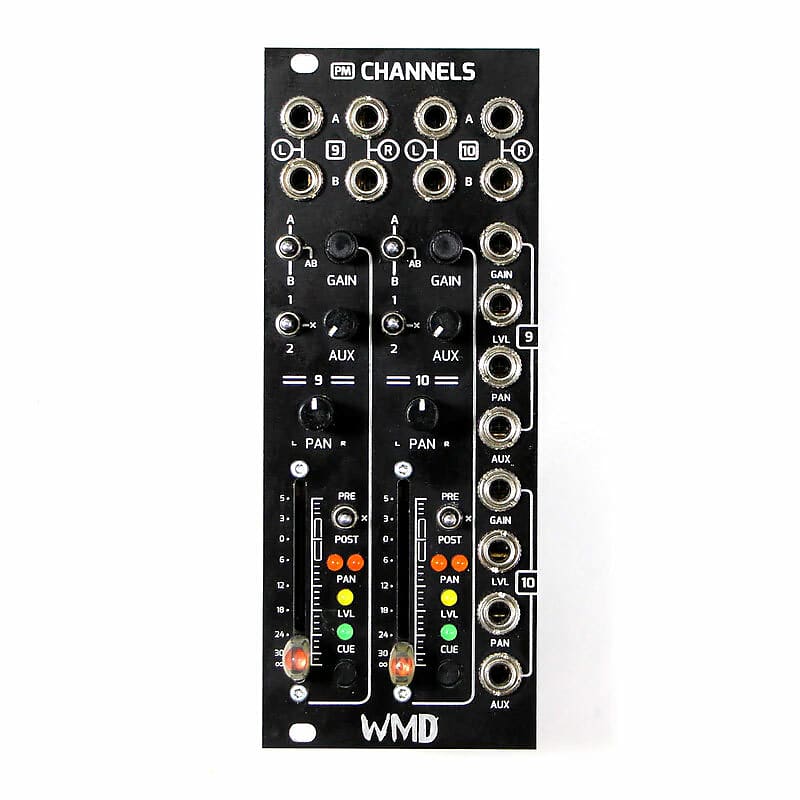 WMD PM Channels (Black) - Expansion for WMD Performance Mixer | Reverb