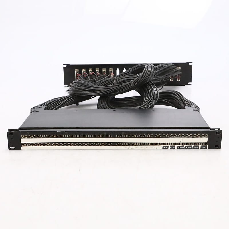 ADC P-Kit-B 99-Point TT - DB25 Patch Panel Patchbay w/ Cable | Reverb