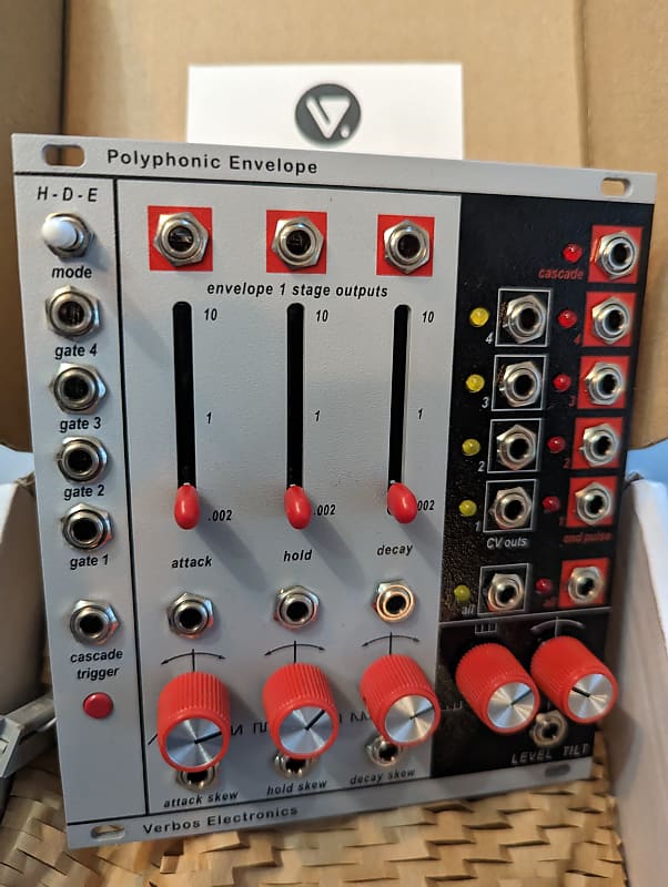 Verbos Electronics Polyphonic Envelope Quad Envelope | Reverb