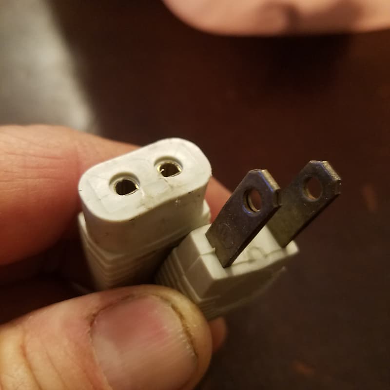 One (1) ME Wide Electric Disconnect Plug Power Cord Cable | Reverb