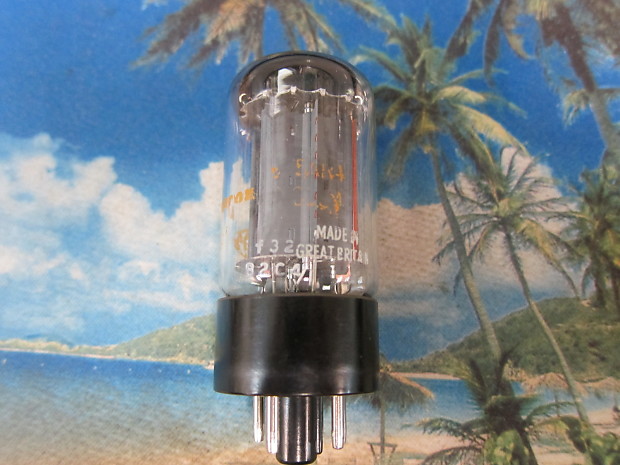 Vintage Mullard 5AR4 GZ34 Rectifier Tube 1960s Clear | Reverb