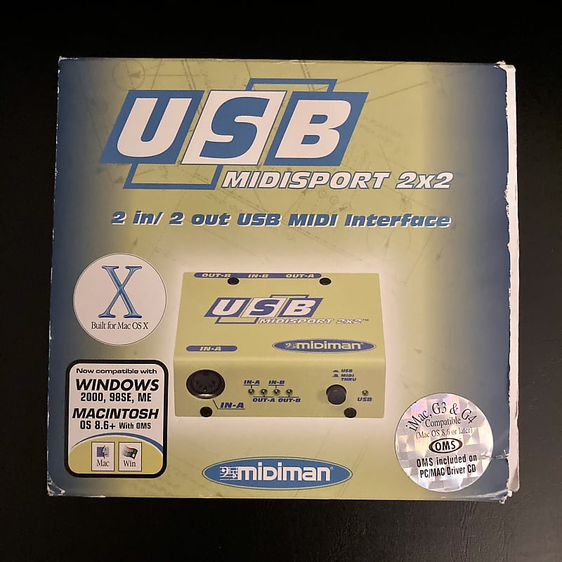Midiman Midisport USB 2x2 | Reverb