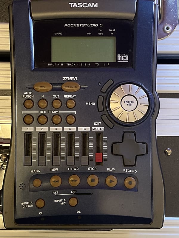 Tascam Pocketstudio-5 4-Track Recorder MIDI Arranger mp3 | Reverb