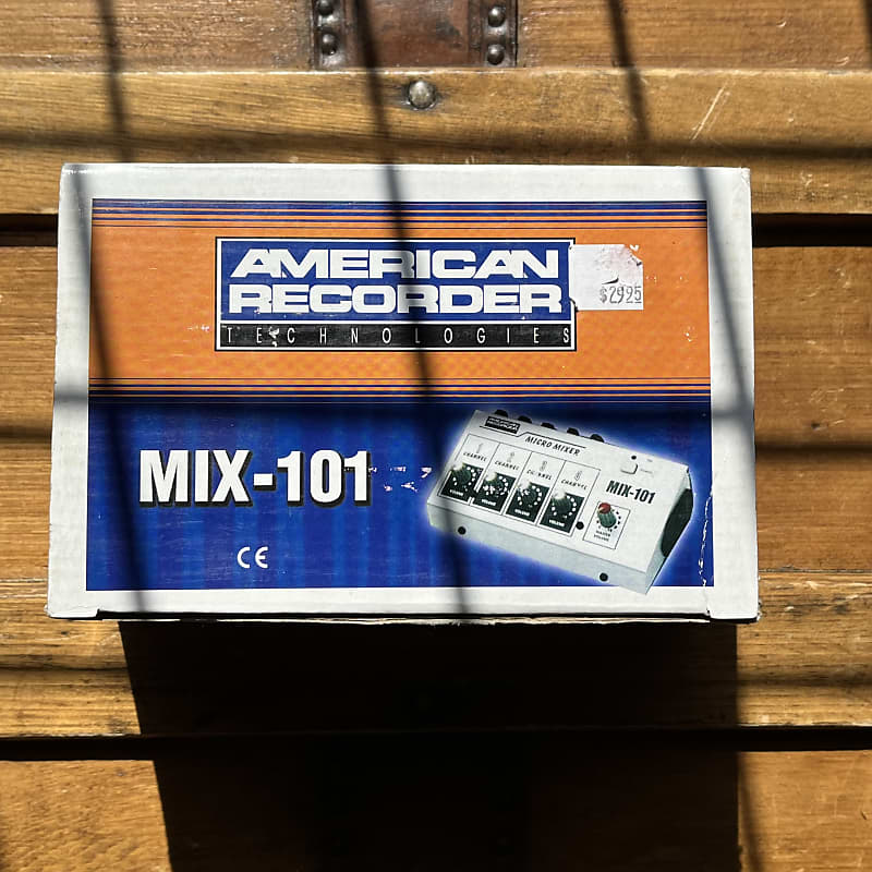 (17484) American Recorder Micro Mixer Mix-101 | Reverb