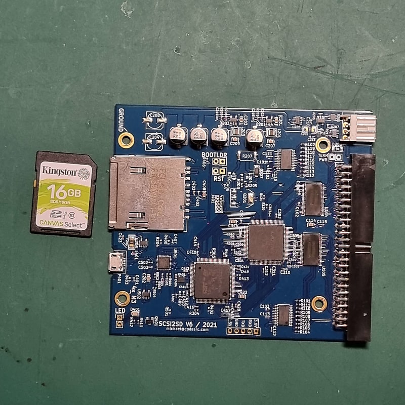 SCSI2SD v6 for AKAI S6000 with samples library | Reverb