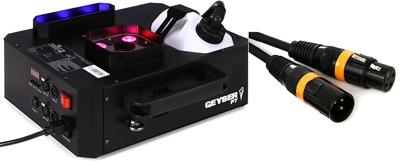 Chauvet DJ Geyser P7 7-LED RGBA+UV Vertical Fog Machine | Reverb