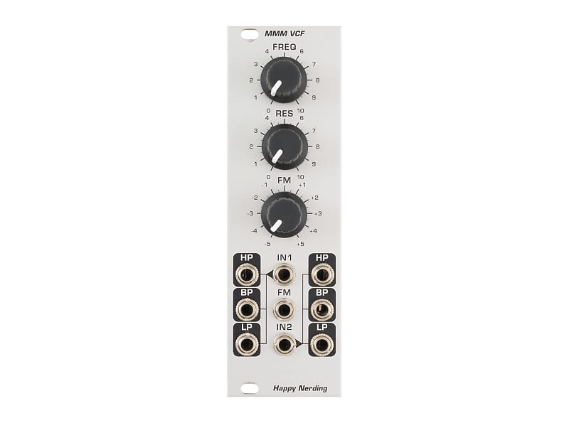 Happy Nerding MMM VCF Multi Mode Filter (Silver) [USED] | Reverb UK