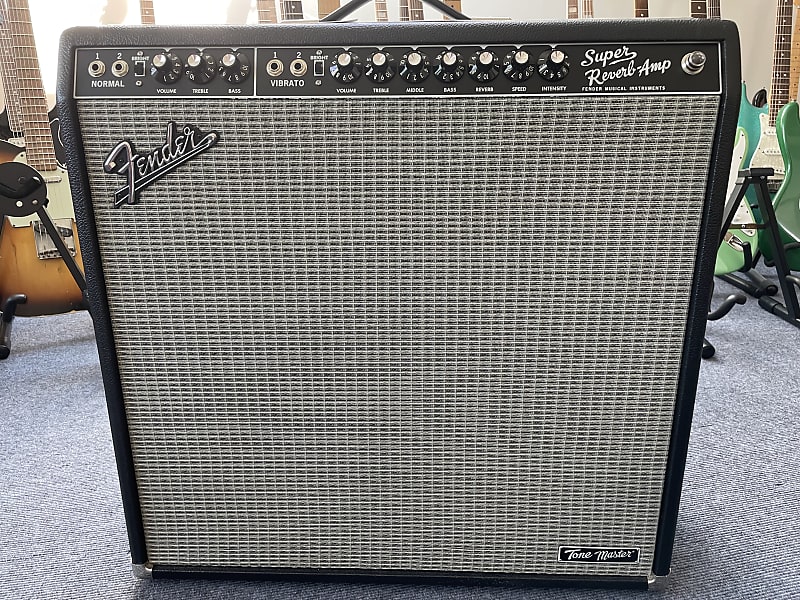 Fender Super-Reverb Tone-Master 2022 - Schwarz | Reverb