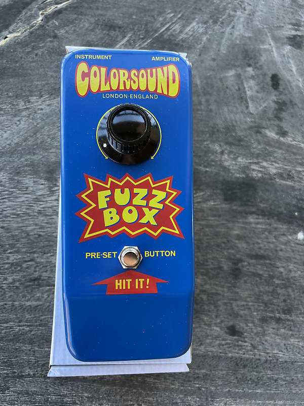 Colorsound One Knob Fuzz Box 2022 - by David Main of D*A*M | Reverb