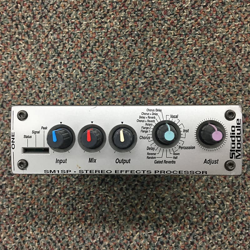 Crate SM1-SP Stereo Effects Processor (Small Business) | Reverb