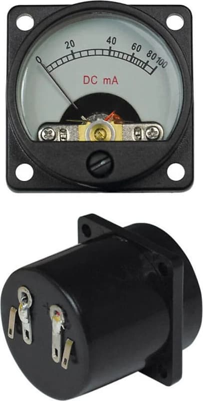 Mojo Direct Reading Panel Mount Lighted Current Meter | Reverb