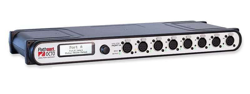 Pathway Connectivity P6422 Pathport OCTO 8-port Gateway, Rear | Reverb