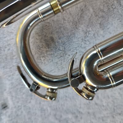 F. Besson International Series - Silver w/case + accessories | Reverb