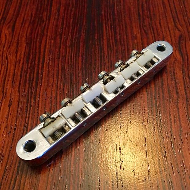 Gibson Abr-1 patent nylon saddle wire bridge c 1960s | Reverb