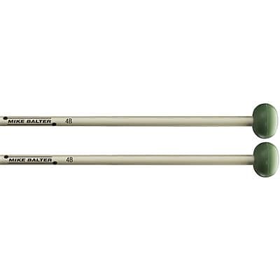 Mike Balter 4B Unwould Medium Rubber Xylophone Mallets Pair | Reverb