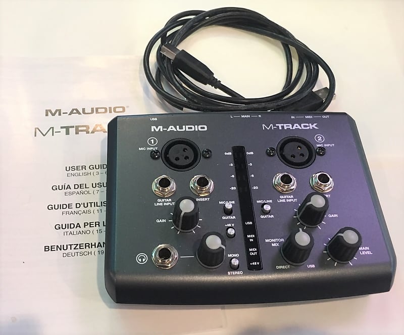 M-Audio M-Track Plus | Reverb