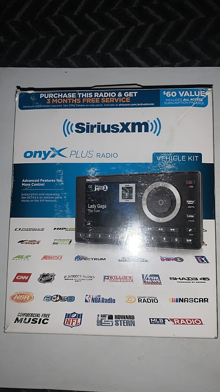 SiriusXM Onyx Plus Satellite Radio with Vehicle Kit - NEW | Reverb