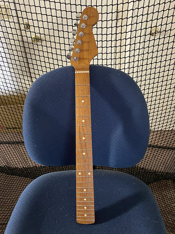 Warmoth 24" Scale Roasted Maple Neck Read | Reverb