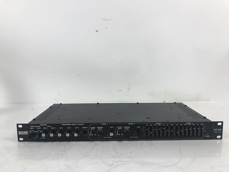 Rane CP64 Commercial Processor / Preamp / Equalizer / Vintage | Reverb