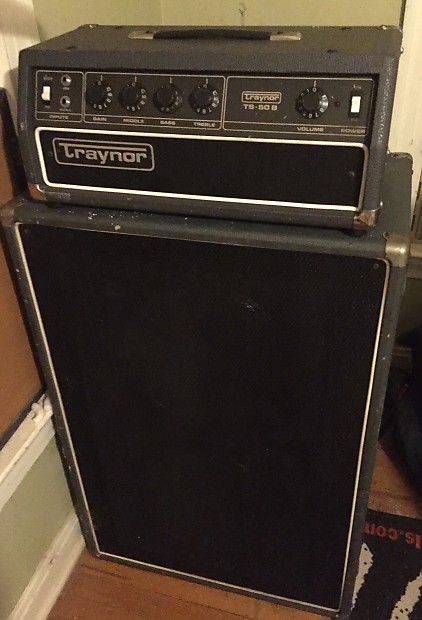 vintage Traynor TS-50B with RARE TS-215 1970s 215 Cab that | Reverb
