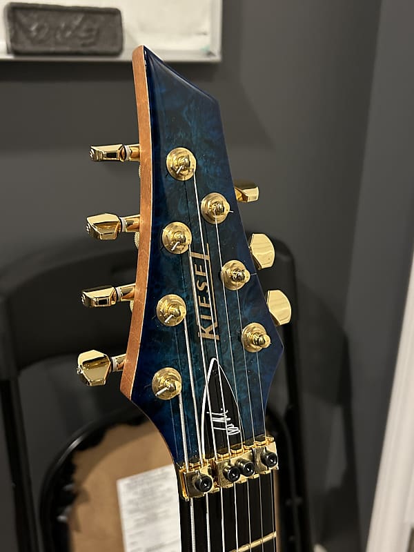 Kiesel LPM7 2018 - Trans Aqua Blue | Reverb