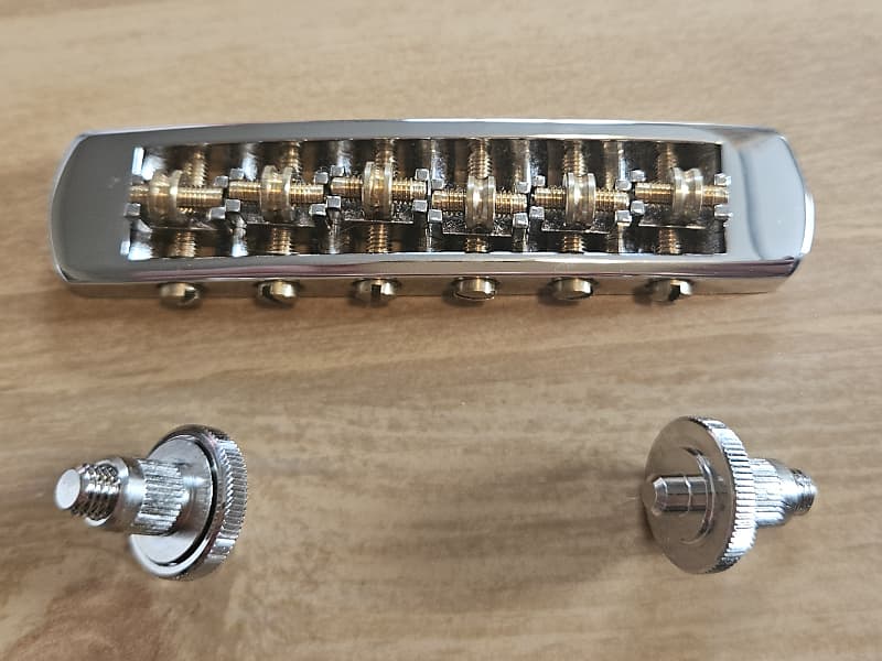 Schaller STM Bridge-New-Open Box-Free Shipping-2024 - Nickel | Reverb