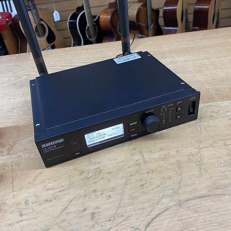 Shure ULDX4 Digital Wireless Receiver H50 Band (534-598MHz) | Reverb