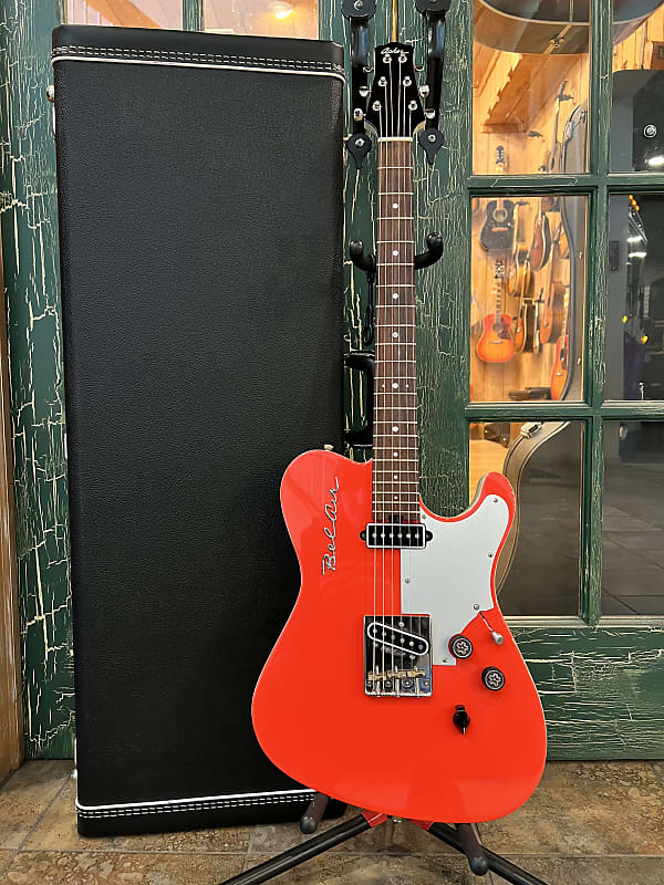 Used 2020 Asher T-Deluxe Bel-Air Two-Tone Gypsy Red/Indian | Reverb