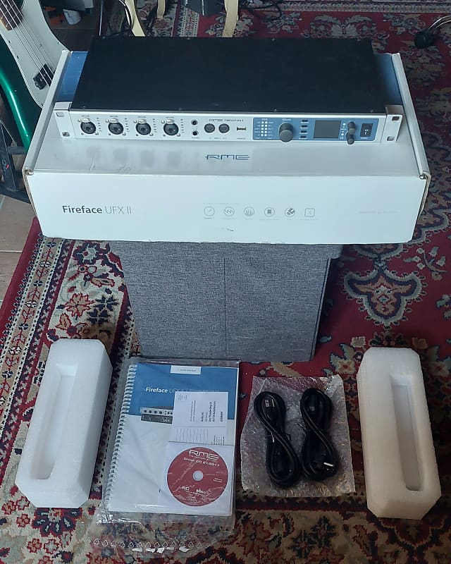 RME Fireface UFX II w Original Box and Accessories | Reverb