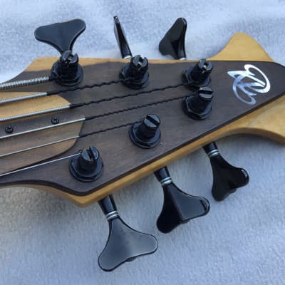 Kenneth Lawrence Custom 6 String Fretless Bass w/ Piezo & | Reverb