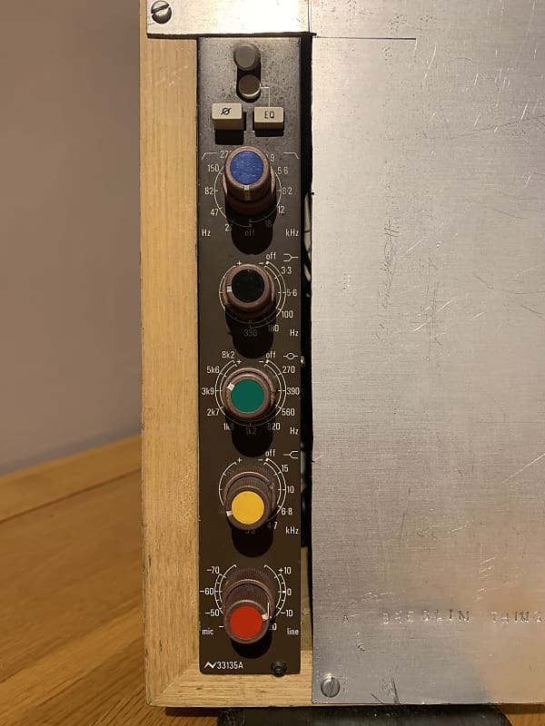 AMS Neve 33135A Mic Pre-Amp EQ from BBC 1980’s console | Reverb