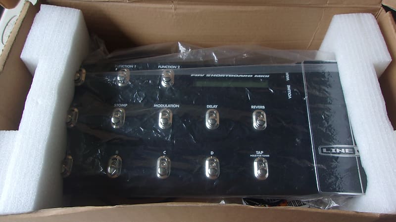 New Line 6 FVB Shortboard MKII Footcontroller M2 Pod X3 HD | Reverb