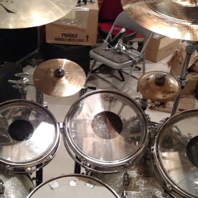 Remo Roto Tom Drumset w/Pearl Masters Bass Drums DW a la | Reverb