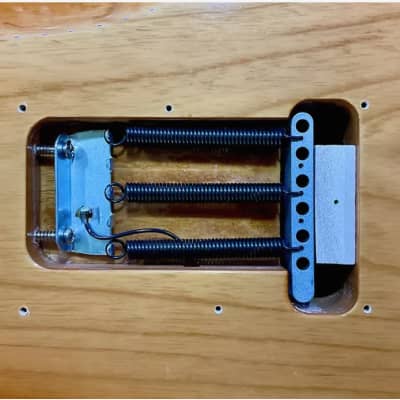 Strat Tremolo Trem Wood Block Deck Hard Tail Hardtail Wooden | Reverb