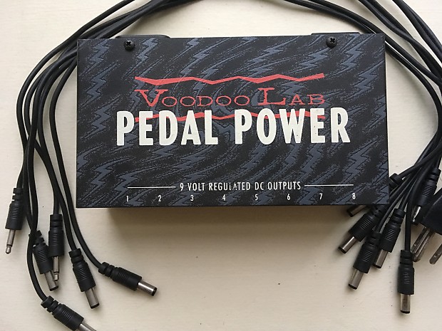 Voodoo Lab Pedal Power - original model with 6 adaptor cables | Reverb