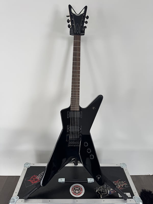 Dean Shadow Dîme - Black - Foloyd Rose | Reverb